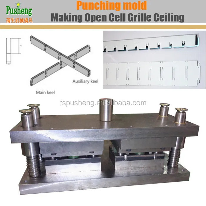 Steel And Aluminum Perforation Die Mold For Hole Punching For Manual ...
