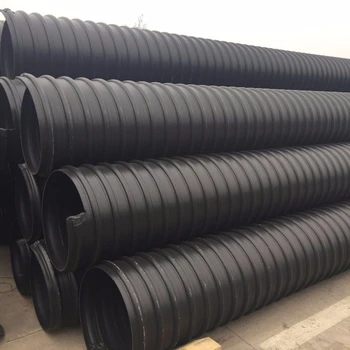 Black Drainage 1200mm Hdpe Corrugated Pipe Price - Buy Hdpe Corrugated ...
