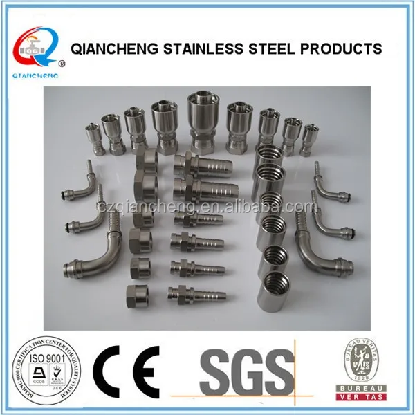 Sae J513 Sae Female 90 Cone Swaged Type Hydraulic Hose Fitting - Buy Hydraulic Hose End Fittings ...