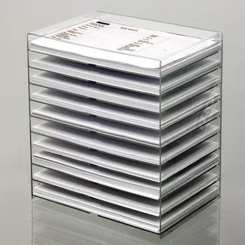 Transparent Clear Acrylic Paper Filing System Acrylic File Holder ...