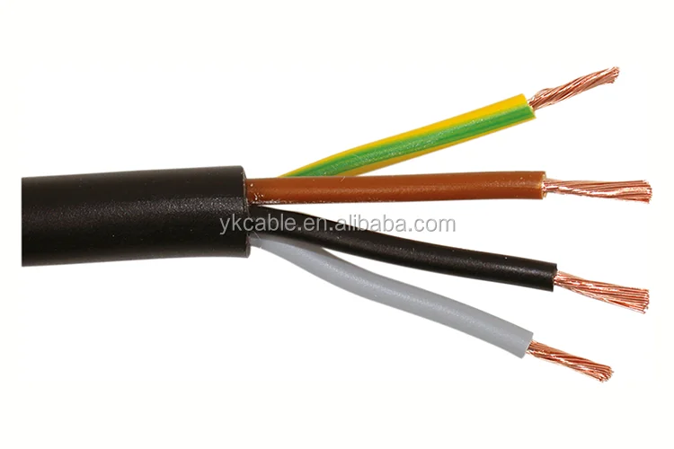 3 Core Royal Cord H03VV-F Cable 2.5mm²/4mm² Flexible Copper PVC ...