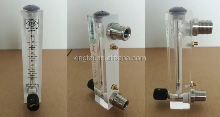 5 GPM Acrylic Panel Mount Flow Meter - Precise Liquid Control
