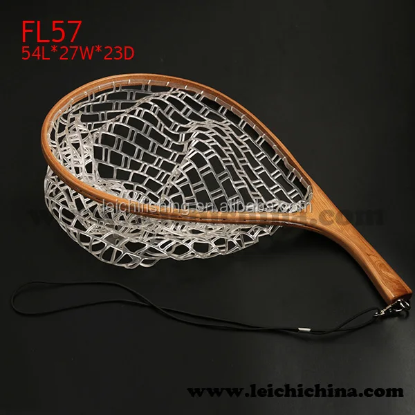 Tenkara Curve Handle Rubber Fly Fishing Landing Net - Buy Fly Fishing ...