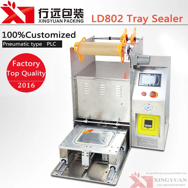 Aluminum Foil Seal Automatic Plastic Container Sealing Machine/sealer ...