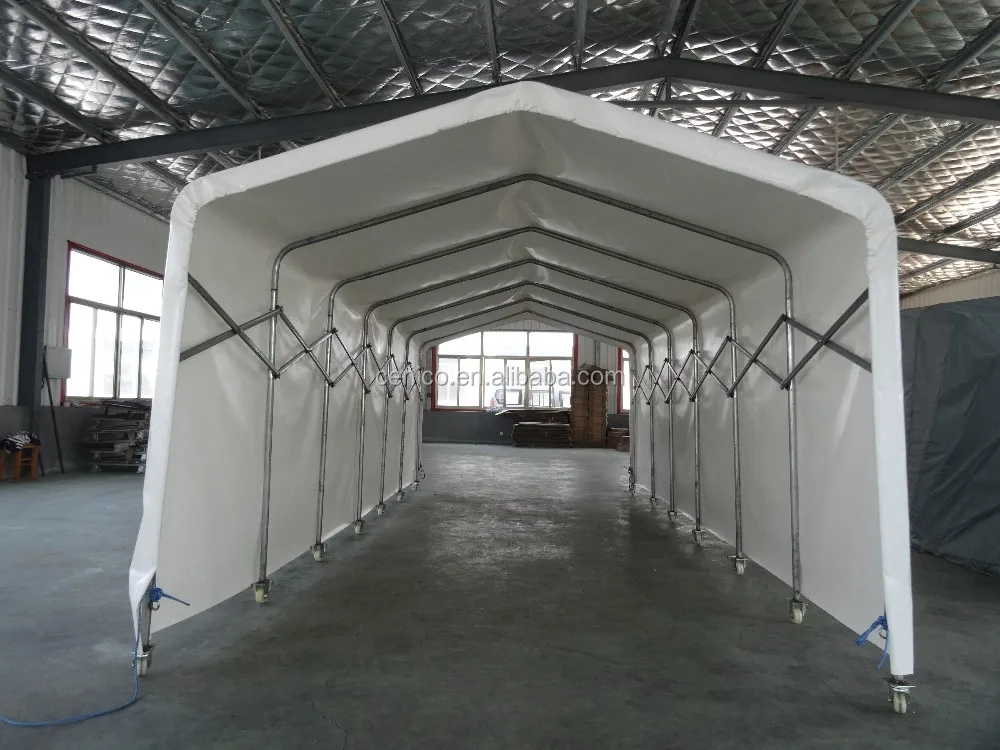 Push And Pull Foldable Vehicle Tent,Movable Car Garage - Buy Foldable ...