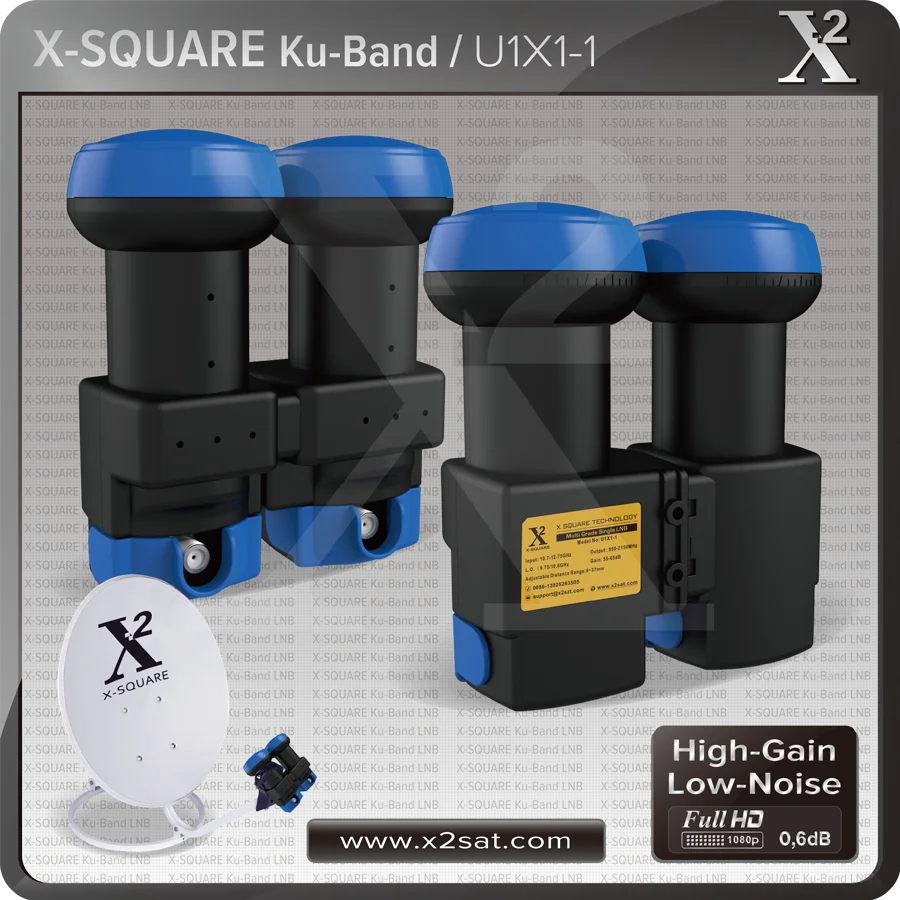 High Power Universal Ku Band Single Solution Lnb One Output Lnb In ...