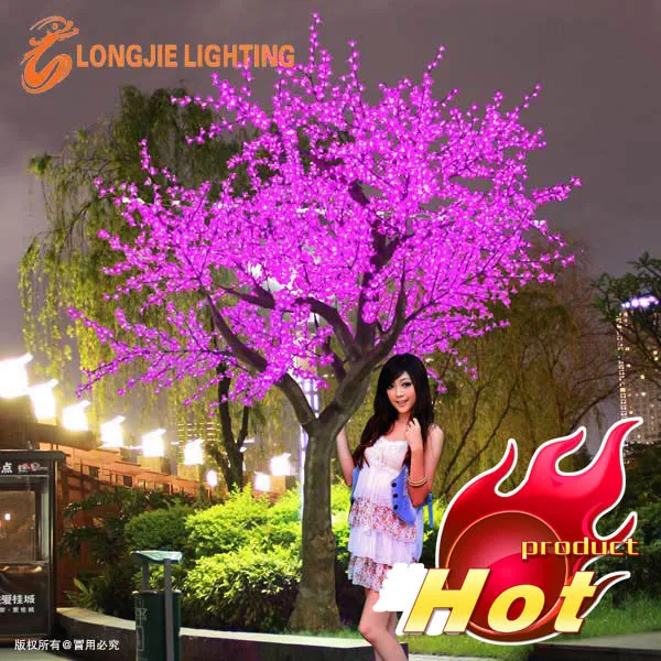 Beautiful Outdoor Led Tree Lights Purple Led Cherry Tree For Wedding ...