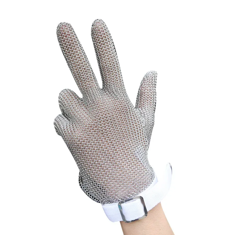 Ive Fingers Nylon Belt Gloves Work Safety Oyster Gloves - Buy Butcher ...