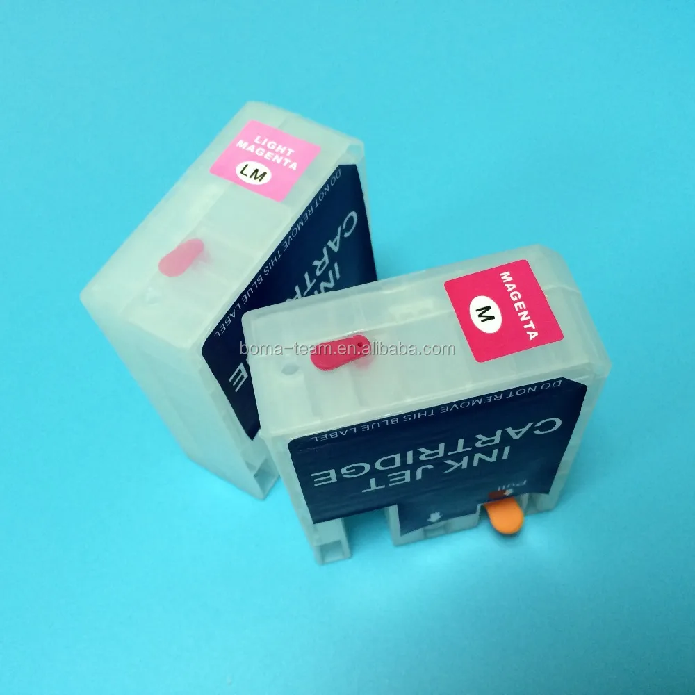 T5801 T5811 80ml Oem Size Refillable Ink Cartridge With Chip For Epson ...