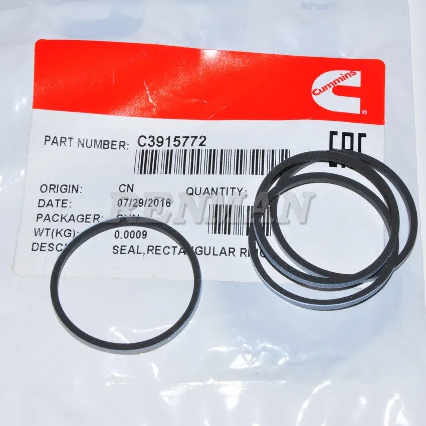 Motor Cummins 4BT 6BT, carcasa de engranaje delantero, sello de anillo ...