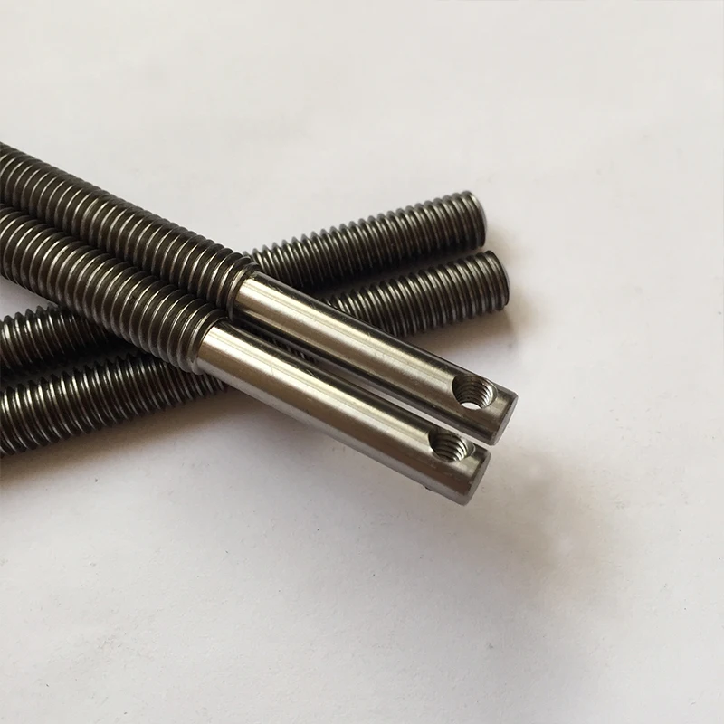 Gr5 Titanium Alloy Threaded Rod M2 M3 M4 M5 M6 M8 M10 M12 M14 - Buy ...