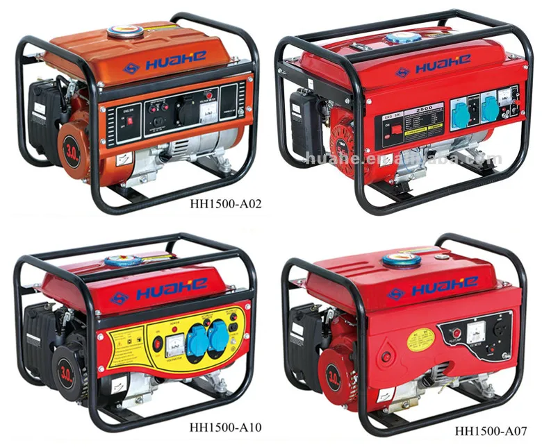 Huahe China Zhejiang Reliable Gasoline Engine Generator Four Stroke ...