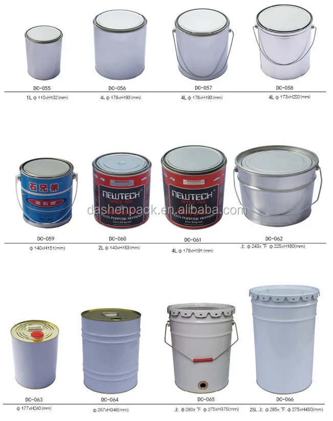 4L Paint Can Metal Chemical Can Tin Can for Sealants| Alibaba.com