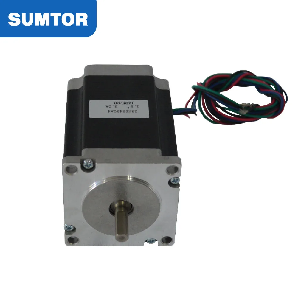 57hs8430a4d8 84mm 3a Nema 23 Hybrid 24vdc 57bygh 2.2n.m Stepper Motor 2 ...