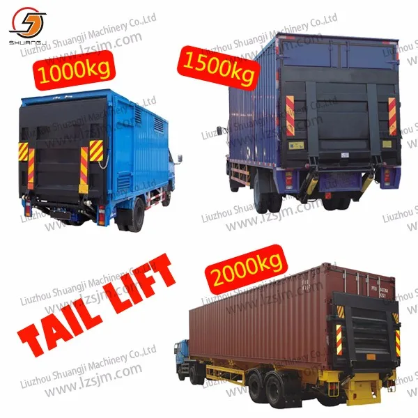 Cantilever Type Hydraulic Tail Lift - 500KG to 2000KG
