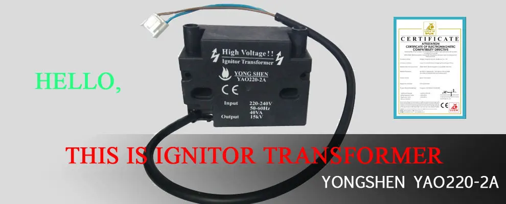 Ningbo Yongshen Electric Appliance Co., Ltd. - Ignitor,Thermocouple