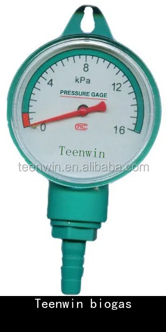 Biogas Pressure Gauge - Buy Biogas Pressure Manometer,Biogas Pressure ...