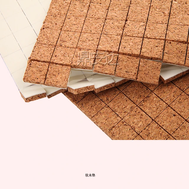 Adhesive Cork/eva Spacer Separator Protector Pads for Glass