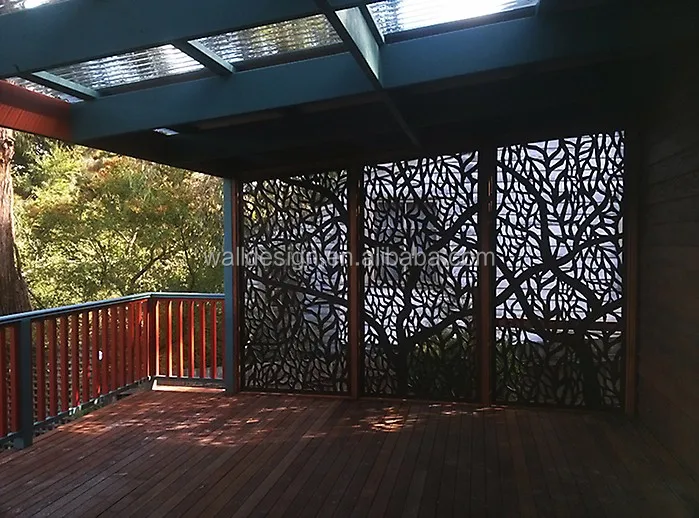 Laser Cut Aluminum Panels - Stylish Outdoor Decor Solutions