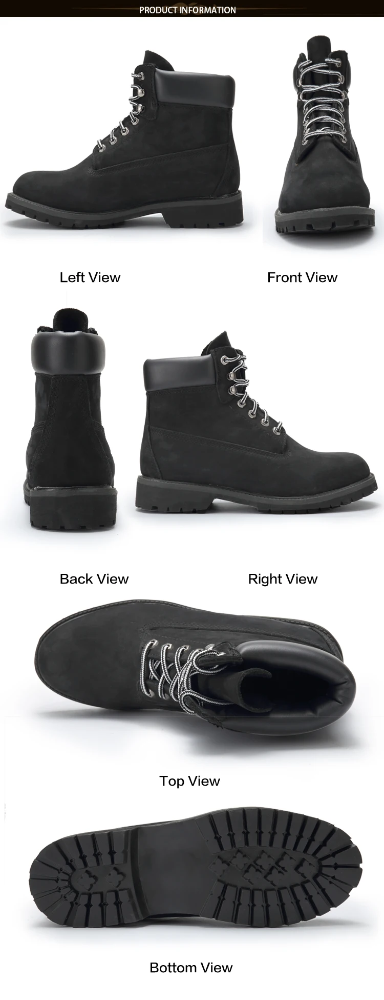 Top Quality Nubuck Leather Men Boots Gas Station Work Safety Shoes Men ...