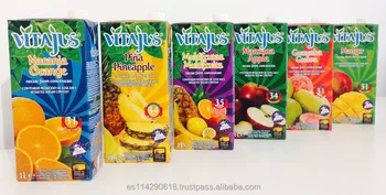 Vitajus Assorted Flavors Fruit Juice Nectar Carton 12x1l - Buy Juice ...