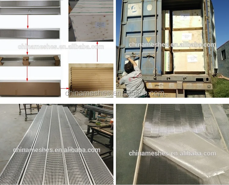 Stainless Steel V-shaped Profile Drain Grating - Buy Stainless Steel ...