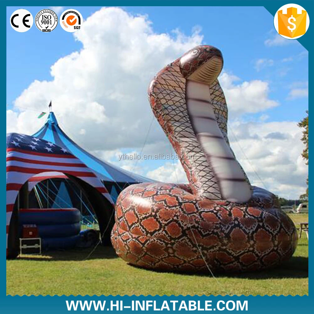 Inflatable Animal Cartoon Replicas Giant Inflatable Snake - Buy ...