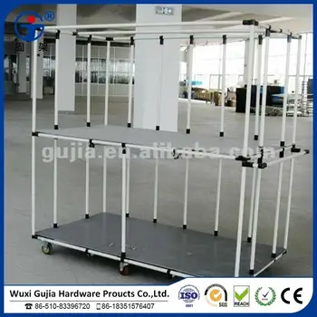 Lean Pipe Racking Systems Coated Pipe Modular Pipe Rack Lean Production ...