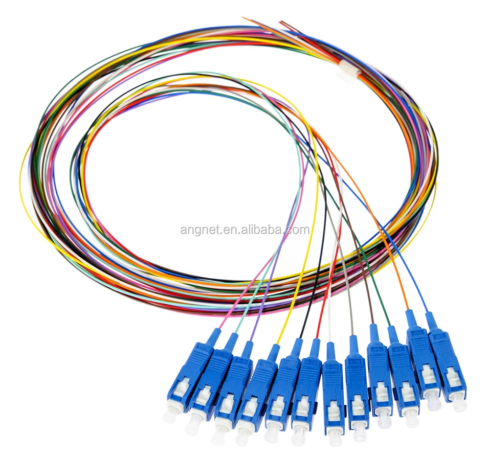 12 Color Code Sc Fiber Optic Pigtail - Buy 12 Color Code Sc Fiber Optic ...