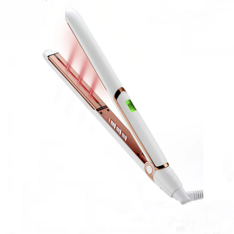 Professional 450f Mch Infra Red Flat Iron Hair Straightening Machine ...