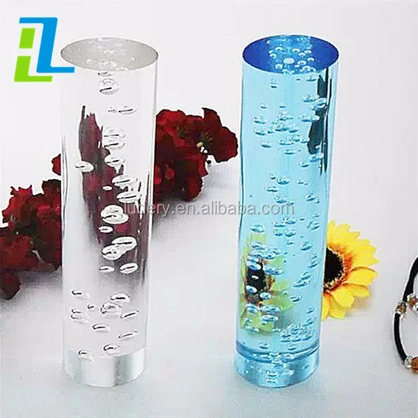 Threaded Clear Hole Acrylic Rod Solid Plastic Thin Acrylic Tube Colored ...