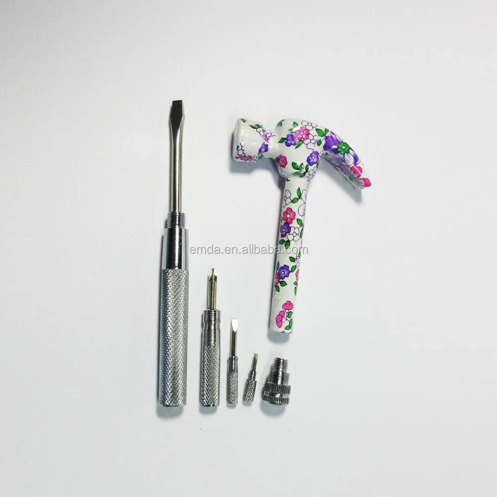 Wholesale Fashion Design Flower Multi Function 6 in 1 Hand Tool