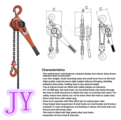 Manual Chain Block - 1.5 Ton Lifting Capacity & 1 Year Warranty