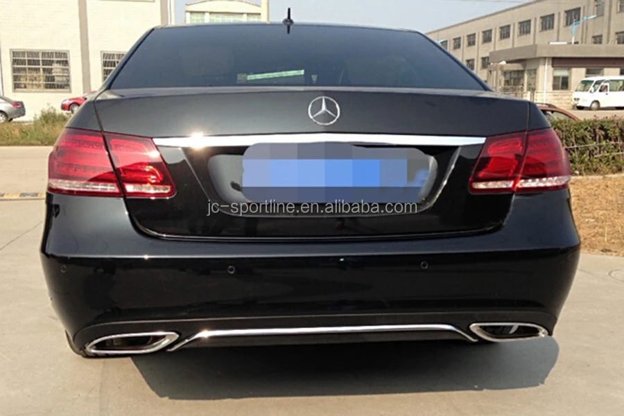 2014 Pp Material W212 E260 E300 Bumper Diffuser For Mercedes - Buy E300 ...