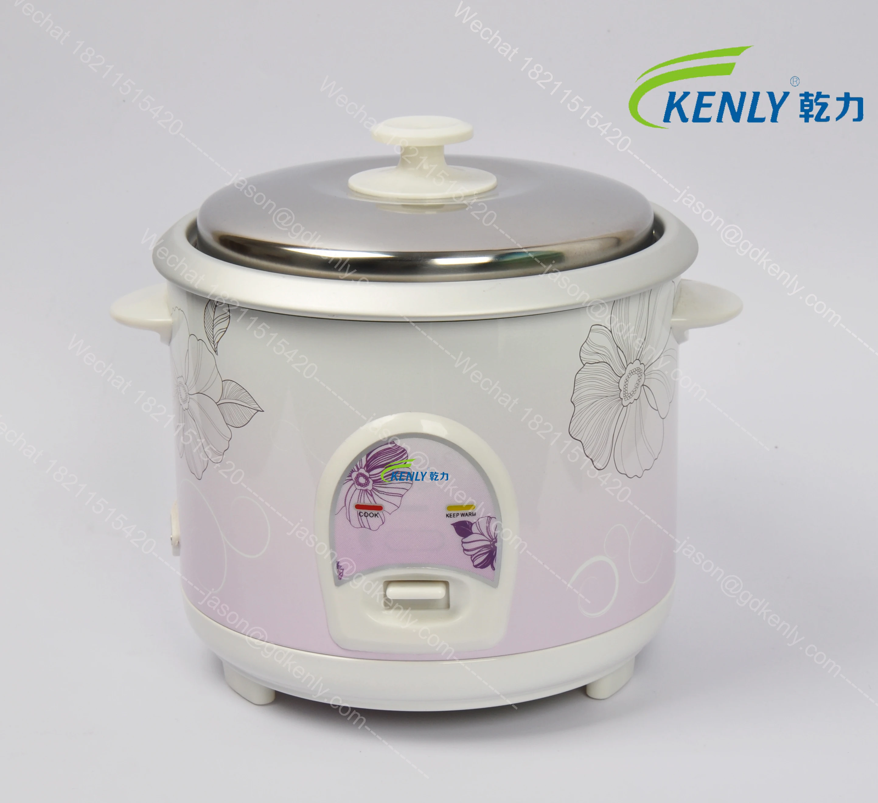 Cylinder Colorful Full Body Rice Cooker Aluminum Steamer Inner Pot ...