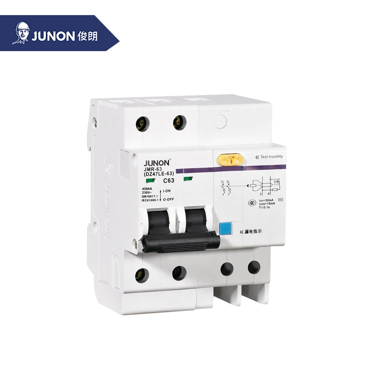 JUNON 2P Earth Leakage Circuit Breaker - 250A, 10-Year Warranty
