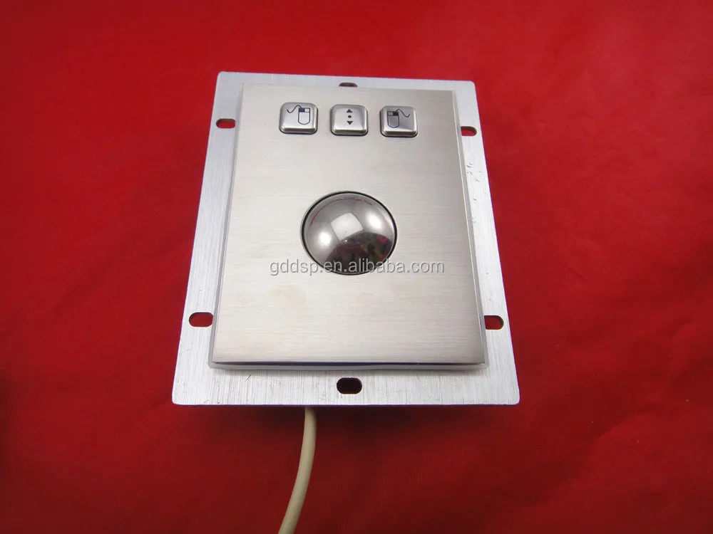 Stainless Steel Metal Trackball Computer Mouse - Buy Customize Metal ...