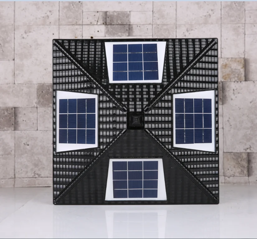 3w Fantastic Solar Column Cap Light For Courtyard Use Workingda Brand ...