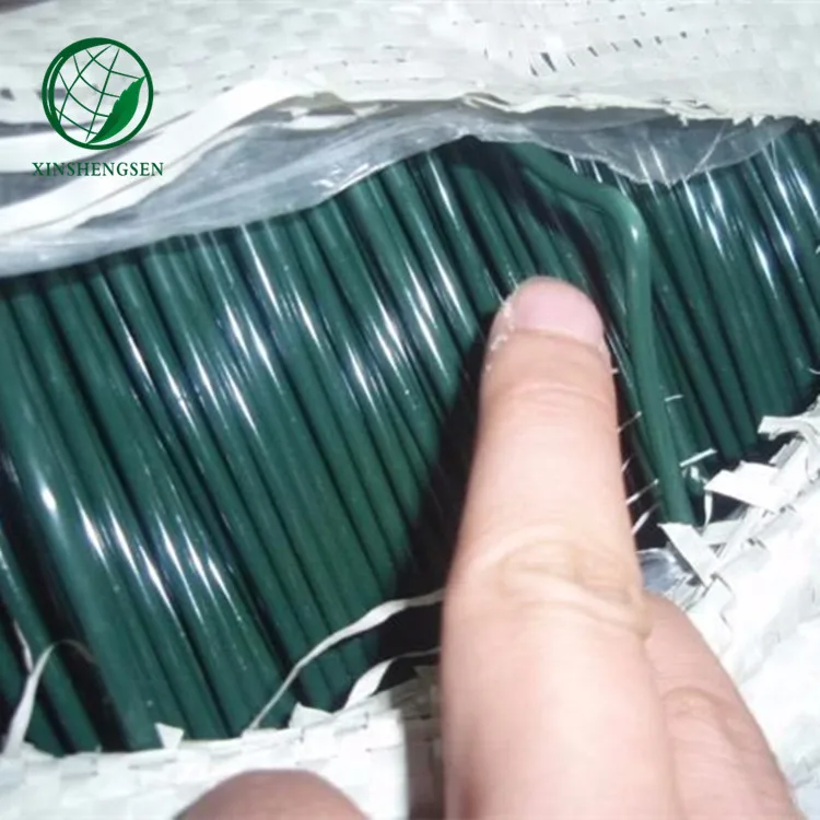 Pvc Coated Gi Wire Green Pvc Coating Binding Wire Hanger Wire 2.5mm ...