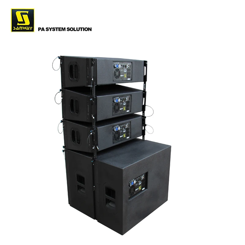 Dual 8" and Single 18" Compact Powered Line Array System