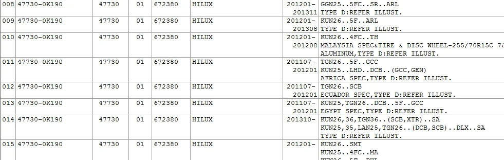 HDE AUTO PARTS - Reliable Toyota Hilux Brake Calipers