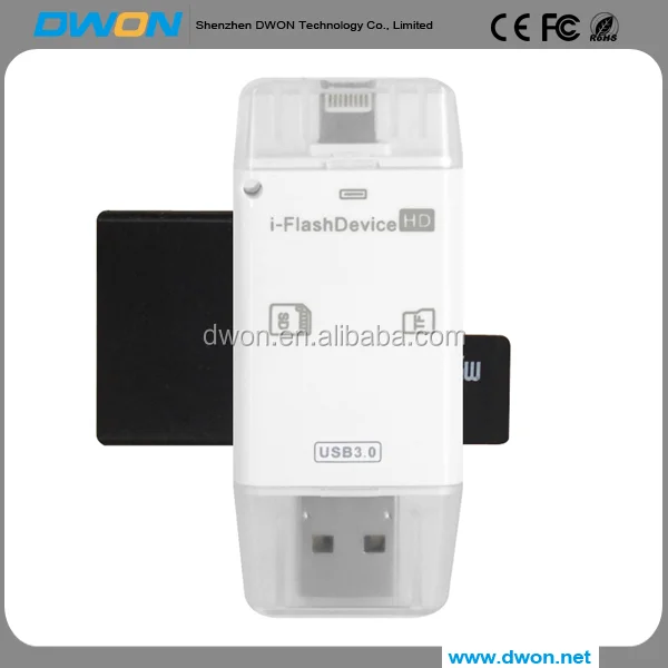 Drive Reader Flash Fat32 Exfat Faster External Storage Memory Usb Flash ...