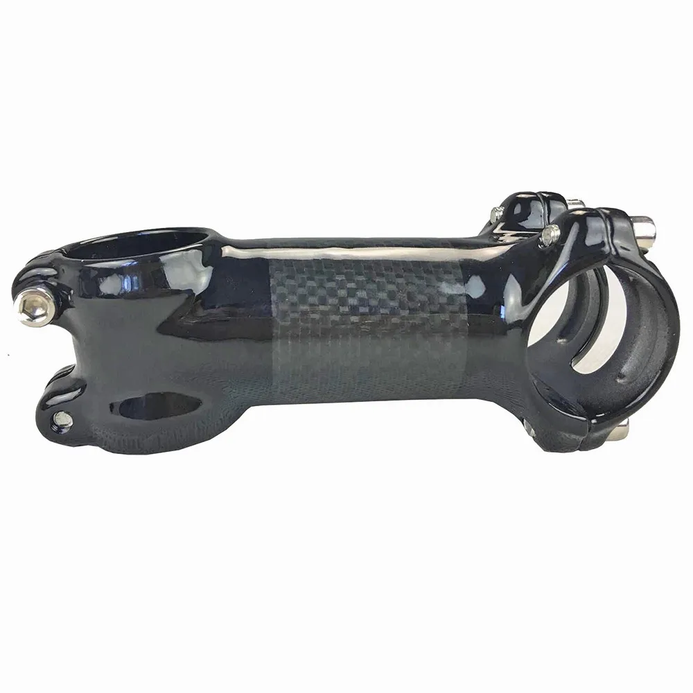 3k Glossy Matte Carbon Fiber Bicycle Stem Road/mtb Carbon Stem Bicycle Parts Angle 6/7 Degree ...