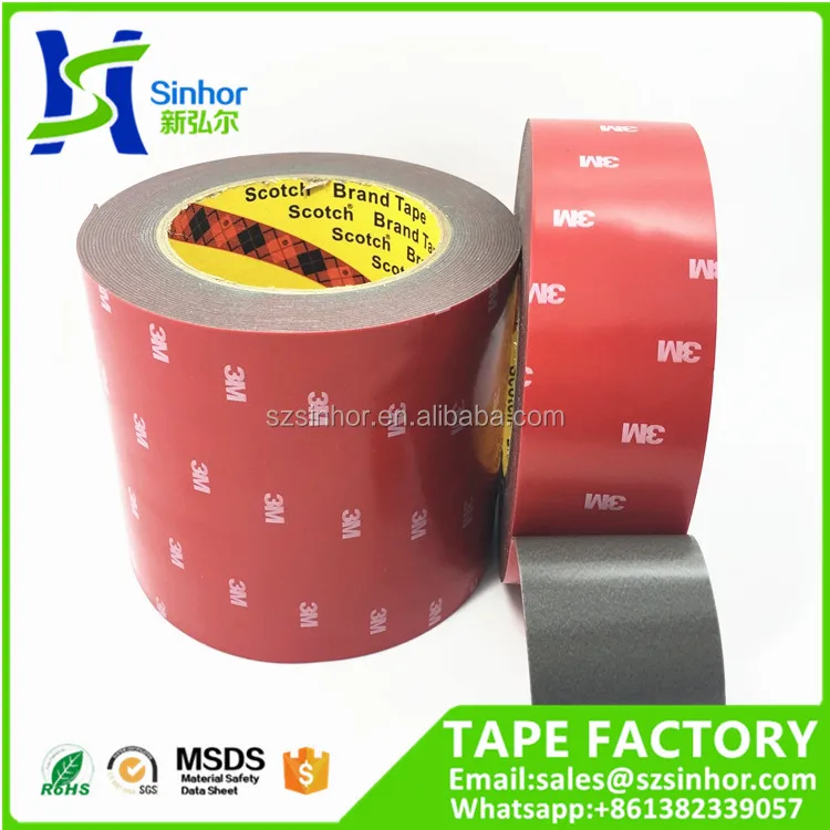 3m 4951 VHB Ruban Mousse Double face pour Application À Basse ...