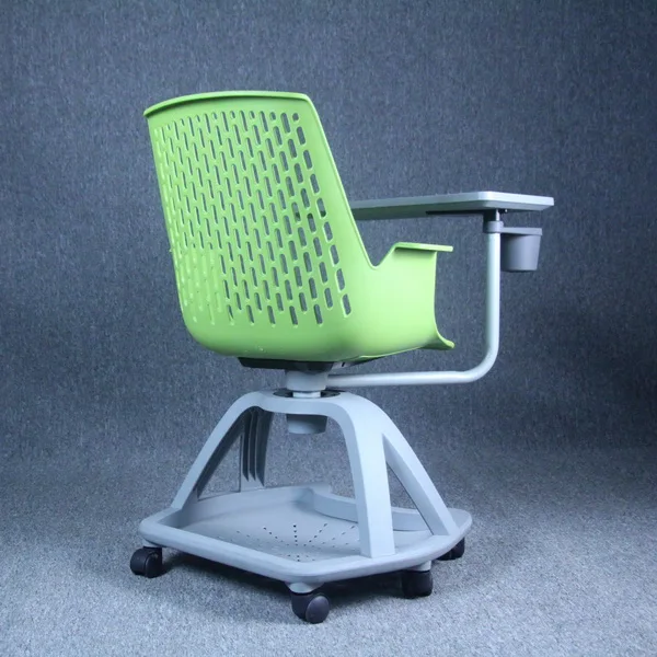 Contemporary Style Swivel School University Node Chair With Tablet ...