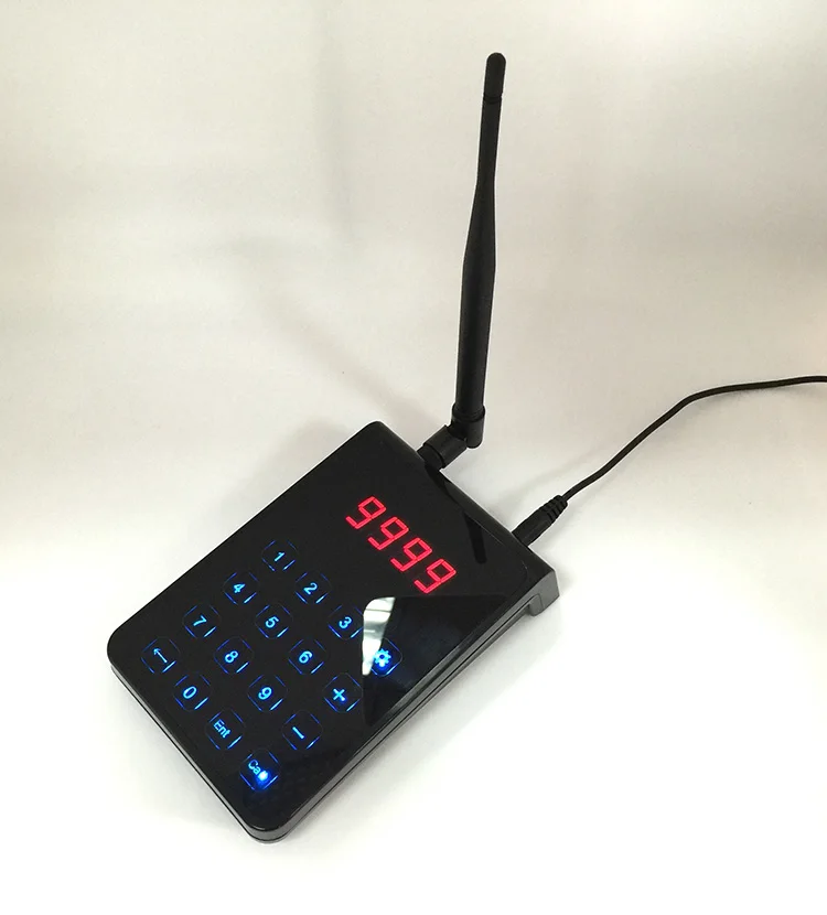 FM full waterproof guest vibrating wireless restaurant coaster pager ...