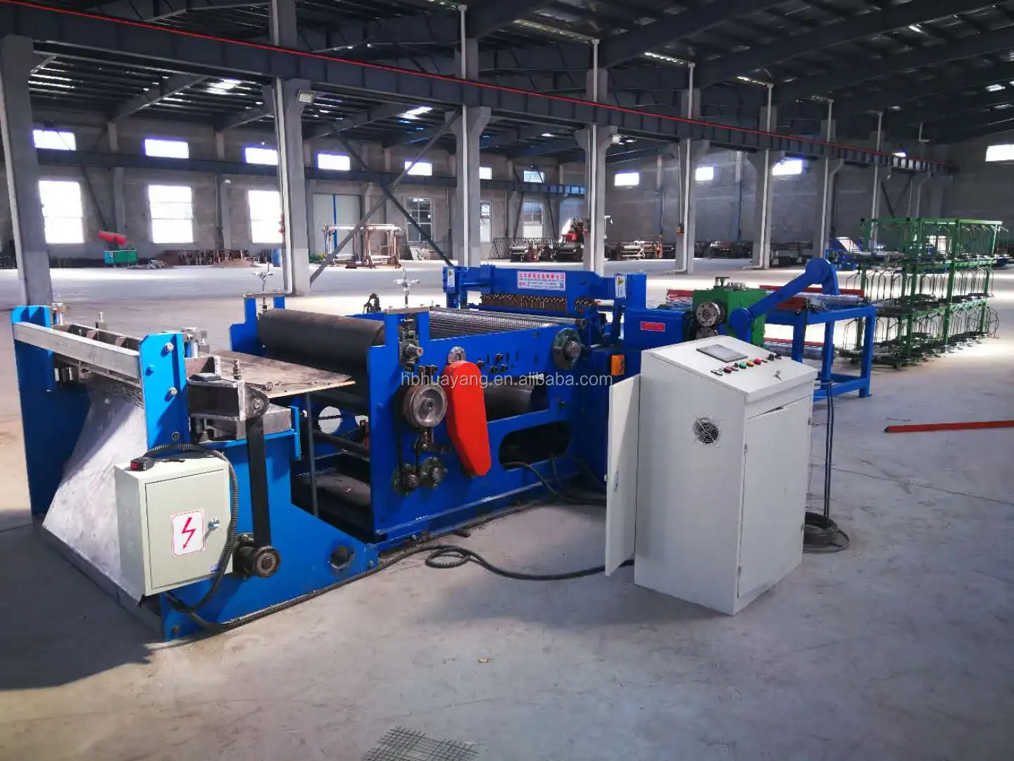 Automatic Barbecue Weld Wire Mesh Grill Making Machine