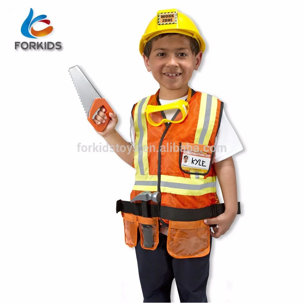 Kids Carnival Worker Costumes,Construction Worker Costume For Boys ...
