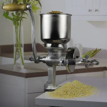 Home Use Hand Crank Corn Grinder #150#500 Grain Grinder For Wheat ...