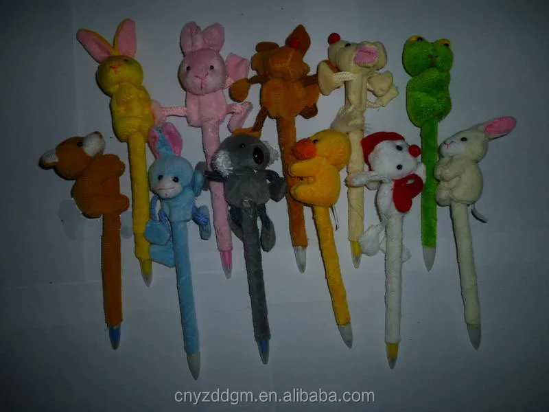 Plush Toy Pen/ Wholesale Plush Pencil Toy - Buy Plush Toy Pen,Promotion ...
